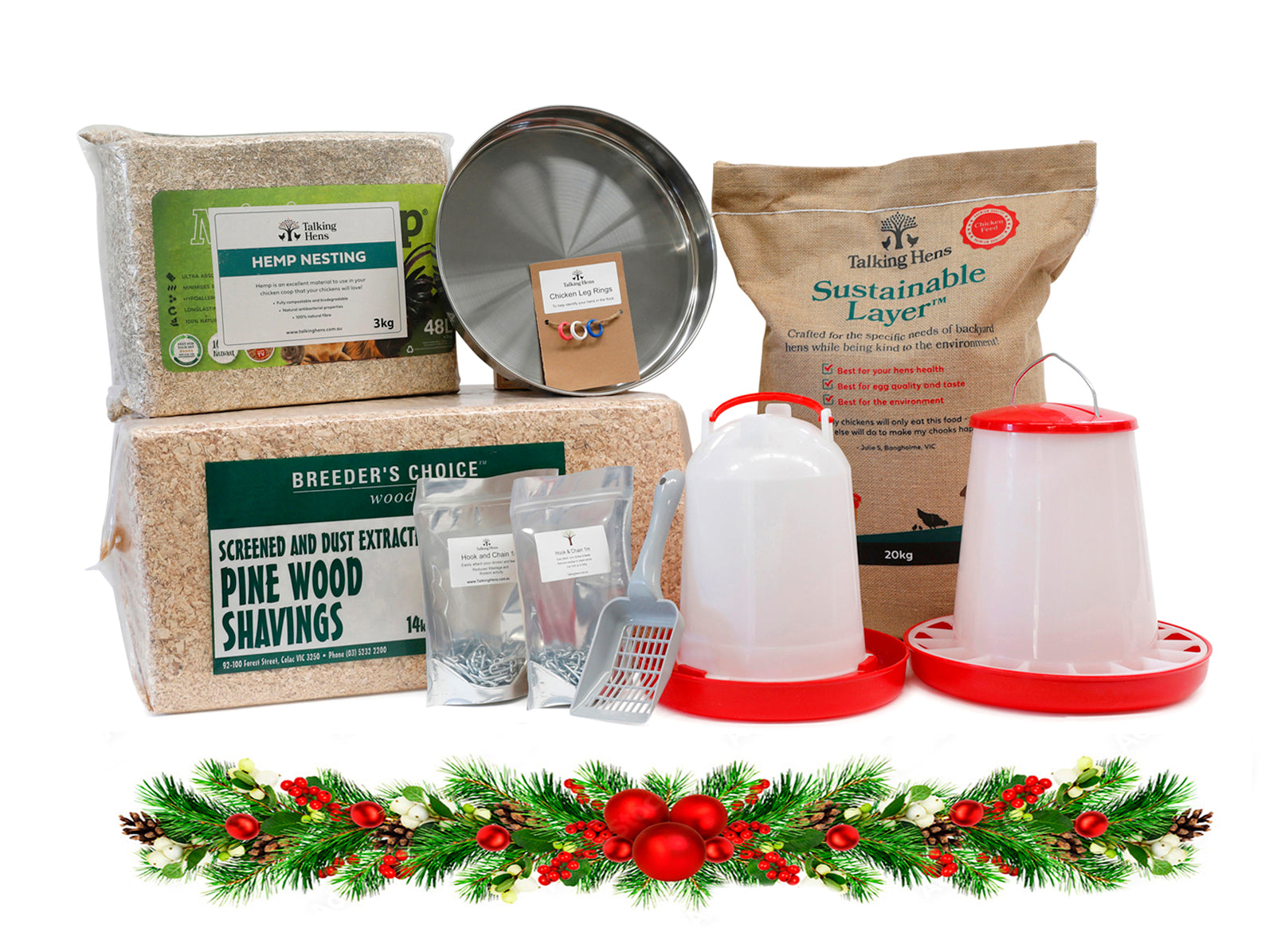 Essentials Starter Bundle for Chickens | Talking Hens