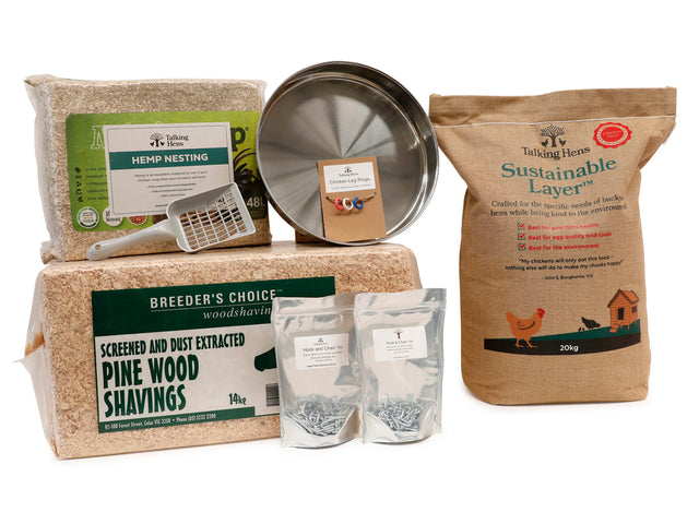 Essentials Starter Bundle for Chickens | Talking Hens