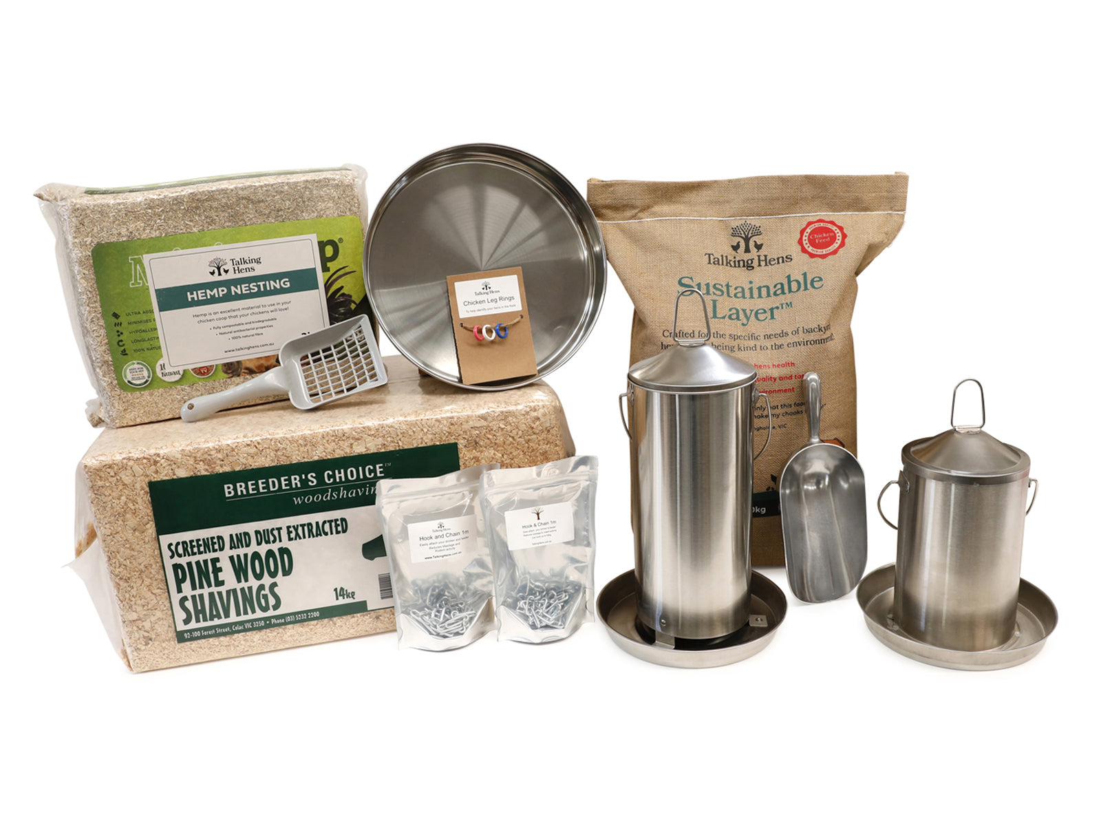 Premium Chicken Starter Kit Bundle | Talking Hens