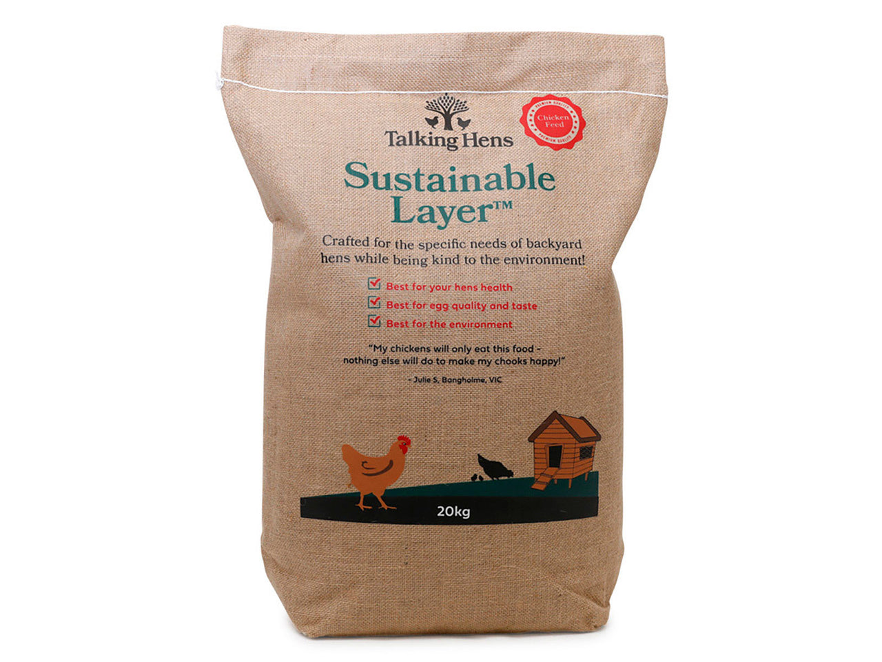 Sustainable Layer Feed – Talking Hens Premium Chicken Feed